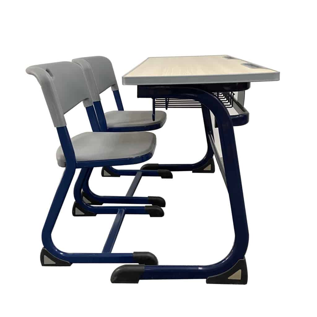 Modern Sample Double Student School Desk and Chair - WeSchool Furniture
